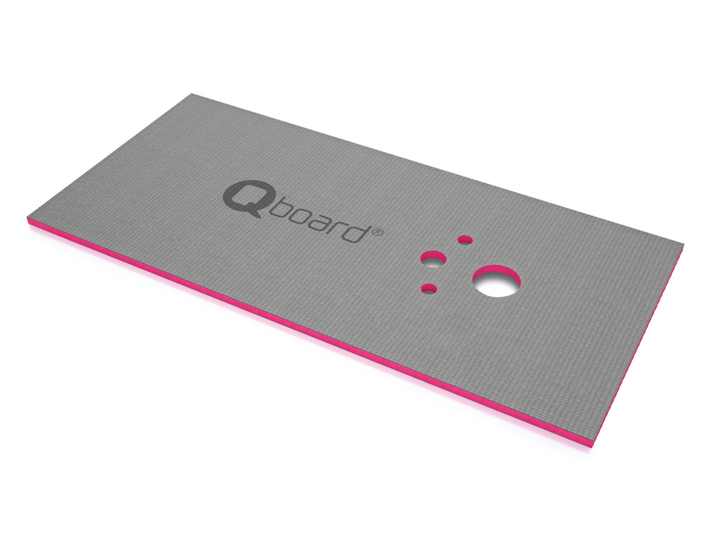 Habillage Qboard quick pour élément en applique pour WC